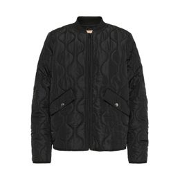 Wintermantel Culture "Jacke CUSMIKKA", Damen, Gr. L, schwarz, Obermaterial: 100% Polyester PES., M&auml;ntel Wintermantel