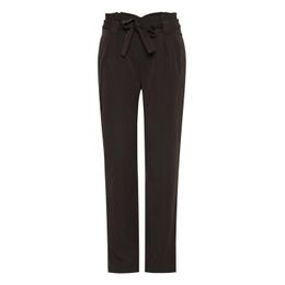 Stoffhose Ichi "Hose IXCAISY", Damen, Gr. 34, N-Gr, schwarz, Obermaterial: 72% Polyester PES. 24% Viskose CV. 4% Elasthan EL., Hosen Stoffhose