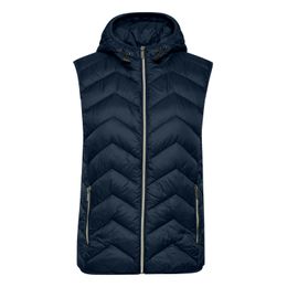 Wintermantel Fransa "Jacke FRBAPADDING", Damen, Gr. L, blau (schwarz peacoat), Obermaterial: 100% Polyamid PA., M&auml;ntel Wintermantel