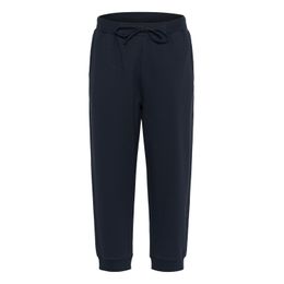 Stoffhose Kaffe "Hose KAanne", Damen, Gr. L, N-Gr, blau (midnight marine), Obermaterial: 85% Baumwolle CO. 15% Polyester PES., Hosen Stoffhose