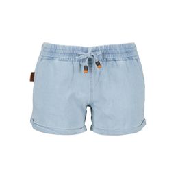 alife and kickin Shorts ALIFE & KICKIN, Damen, Gr. L, Normalgr&ouml;&szlig;en, blau (light denim), 95% Baumwolle, 5% Elasthan, Hosen Shorts
