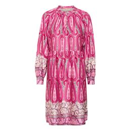Midikleid Cream "Kleid CRAmina", Damen, Gr. 36, N-Gr, pink (pink paisley border), Obermaterial: 100% Polyester PES., Kleider Midikleid