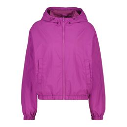 alife and kickin Sommerjacke ALIFE & KICKIN "Damen JovanaAK A &Uuml;bergangsjacke, Jacke", Damen, Gr. XXL, pink (hyper violet), 100% Polyamid, Jacken, leichte &Uuml;bergangsjacke Windbreaker mit Kapuze und Rei&szlig;verschluss