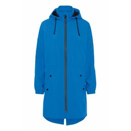Wintermantel Fransa "Jacke FRPAFASA", Damen, Gr. M, blau (daphne), Obermaterial: 100% Polyester PES., M&auml;ntel Wintermantel