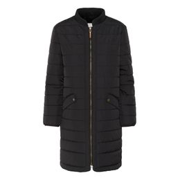 Wintermantel Cream "Jacke CRArwen", Damen, Gr. 34, schwarz (pitch schwarz), Obermaterial: 100% Polyester PES., M&auml;ntel Wintermantel