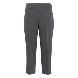 Marlene-Hose Kaffe "Hose KAsakura", Damen, Gr. 34, N-Gr, schwarz (schwarz oyster), Obermaterial: 77% Polyester Pol. recyc.. 18% Viskose CV. 5% Elasthan EL., Hosen