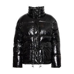 Wintermantel B.Young "Jacke BYBINIA", Damen, Gr. 38, schwarz, Obermaterial: 100% Polyamid PA., M&auml;ntel Wintermantel