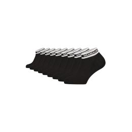 alife and kickin Sneakersocken ALIFE & KICKIN, Herren, Gr. 39-42, schwarz, 75% Baumwolle, 20% Polyester, 3% Polyamid, 2% Elasthan, Socken Sneakersocken, kurze sportliche Socken mit Steifen, aus Baumwolle mit weichem Bund