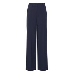 Stoffhose B.Young "Hose BYDANTA", Damen, Gr. 34, N-Gr, blau (copenhagen night), Obermaterial: 88% Polyester PES. 8% Viskose CV. 4% Elasthan EL., Hosen Stoffhose