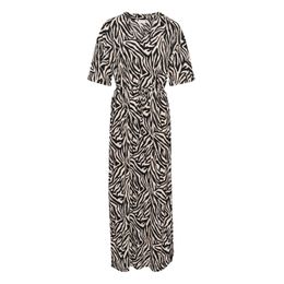 Jerseykleid Kaffe "Jerseykleid KAivanna", Damen, Gr. M, N-Gr, schwarz (moonstruck, schwarz graphic), Obermaterial: 95% Polyester Pol. recyc.. 5% Elasthan EL., Kleider Jerseykleid