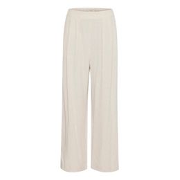 Stoffhose Fransa "Hose FRATEL", Damen, Gr. M, N-Gr, wei&szlig; (whisper wei&szlig; melange), Obermaterial: 70% Viskose CV. 30% Leinen LI., Hosen Stoffhose