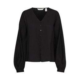 Langarmhemd B.Young "Langarm - Hemd BYJAYELLE", Damen, Gr. 36, N-Gr, schwarz, Obermaterial: 85% Viskose CV. 15% Nylon NY., Hemden
