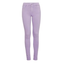Regular-fit-Jeans B.Young "Jeans BYLUNI", Damen, Gr. 28, L&auml;nge 32, lila (lila rose), Obermaterial: 98% Baumwolle CO. 2% Elasthan EL., Jeans