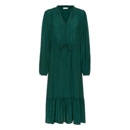Midikleid Kaffe "Kleid KAeverly", Damen, Gr. 34, N-Gr, gr&uuml;n (ponderosa pine), Obermaterial: 50% Viskose CV. 50% Viskose LENZING ECOVERO CV LenzEcov., Kleider Midikleid