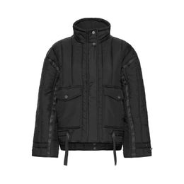 Wintermantel Fransa "Jacke FREVITA", Damen, Gr. L, schwarz, Obermaterial: 100% Polyamid PA., M&auml;ntel Wintermantel