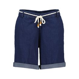 alife and kickin Shorts ALIFE & KICKIN, Damen, Gr. L, Normalgr&ouml;&szlig;en, schwarz denim, 98% Baumwolle, 2% Elasthan, Hosen Shorts, Kurzhose aus Baumwoll-Materialmix mit Relaxed Fit und Gummibund