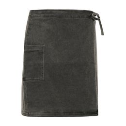 Jeansrock Kaffe "Denimrock KAzina", Damen, Gr. 34, grau (medium grau denim), Obermaterial: 75% Baumwolle CO. 13% Viskose CV. 10% Polyester PES. 2% Elasthan EL., R&ouml;cke Jeansrock