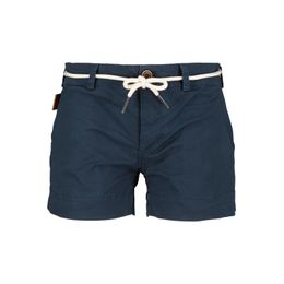alife and kickin Shorts ALIFE & KICKIN, Damen, Gr. L, Normalgr&ouml;&szlig;en, marine, 95% Baumwolle, 5% Elasthan, Hosen Shorts