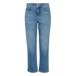 Regular-fit-Jeans Ichi "Jeans IHTWIGGY", Damen, Gr. 25, N-Gr, blau (light blau), Obermaterial: 98% Baumwolle CO. 2% Elasthan EL., Jeans