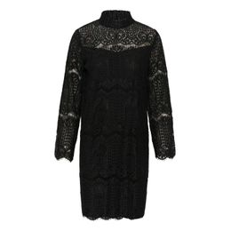 Midikleid Culture "Kleid CUima", Damen, Gr. L, N-Gr, schwarz, Obermaterial: 60% Baumwolle CO. 40% Polyamid PA., Kleider Midikleid