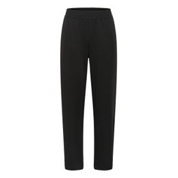Stoffhose Kaffe "Hose KAjenny", Damen, Gr. L, N-Gr, schwarz (schwarz deep), Obermaterial: 76% Polyester Pol. recyc.. 20% Viskose CV. 4% Elasthan EL., Hosen Stoffhose