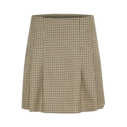 Midirock Culture "Rock CUastra", Damen, Gr. 36, bunt (botanical garden, dune check), Obermaterial: 77% Polyester PES. 19% Viskose CV. 4% Elasthan EL., R&ouml;cke