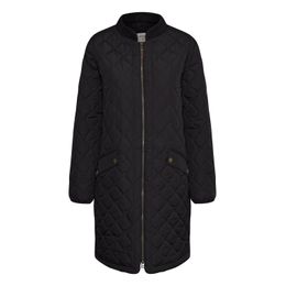 Wintermantel Cream "Jacke ArwenCR", Damen, Gr. 34, schwarz (pitch schwarz), Obermaterial: 100% Polyester PES., M&auml;ntel Wintermantel