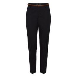 Stoffhose B.Young "Hose BYDAYS", Damen, Gr. 34, N-Gr, schwarz, Obermaterial: 98% Baumwolle CO. 2% Elasthan EL., Hosen Stoffhose