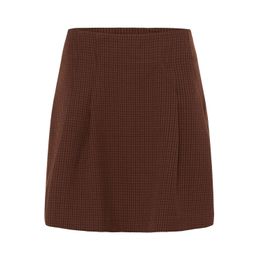 Midirock Culture "Rock CUastra", Damen, Gr. 38, braun (coffee bean, decadent chocolate), Obermaterial: 77% Polyester PES. 19% Viskose CV. 4% Elasthan EL., R&ouml;cke
