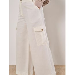 Shorts Apricot "Hose", Damen, Gr. XS (34), N-Gr, beige (creme), Obermaterial: 56% Baumwolle CO. 42% Lyocell CLY. 2% Elasthan EL., Hosen Shorts