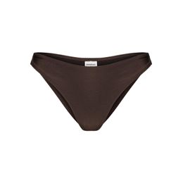 alife and kickin Bikini-Hose ALIFE & KICKIN, Damen, Gr. L, Normalgr&ouml;&szlig;en, braun, 80% Polyamid 20% Elastan, Badehosen Bikini-Hose
