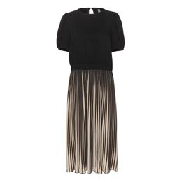Jerseykleid Culture "Jerseykleid CUcarly", Damen, Gr. M, N-Gr, schwarz, Obermaterial: 100% Viskose CV., Kleider Jerseykleid