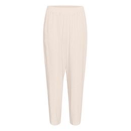 Stoffhose Kaffe "Hose KAliny", Damen, Gr. 36, N-Gr, blau (light sand linen), Obermaterial: 70% Viskose CV. 30% Leinen LI., Hosen Stoffhose