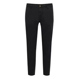 Stoffhose Culture "Hose CUbrita", Damen, Gr. 34, N-Gr, schwarz, Obermaterial: 98% Baumwolle CO. 2% Elasthan EL., Hosen Stoffhose