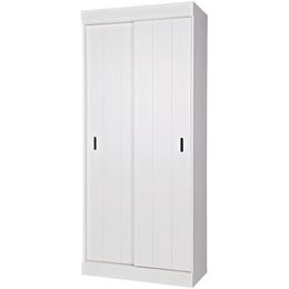 Schrank Row Wei&szlig;