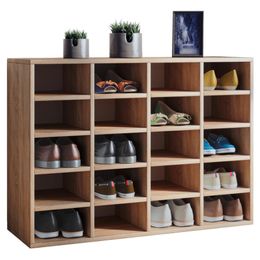 Schuhschrank Hinsol L Eichefarben ca. 92x67x33 cm