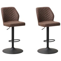 Barhocker-Set Grayson 2er-Set ca. 42x114 cm Taupe
