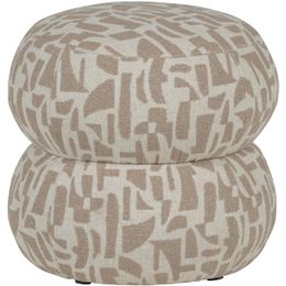 Pouf Anic Sandfarben