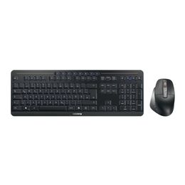 Cherry Stream Desktop Ultimate Maus-Tastatur-Set, Schwarz (DE-Layout, Bluetooth, Funk, USB-C)