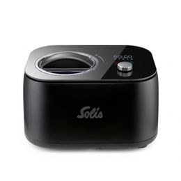 Solis Ice Dream Eismaschine Kompressor 1 Liter Eis Joghurt, Rezeptbuch