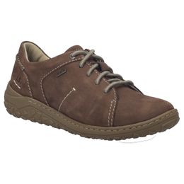 Schn&uuml;rschuh Josef Seibel "Ruby 50", Damen, Gr. 37, braun, Leder, Schuhe Schn&uuml;rschuh, Freizeitschuh, Komfortschuh mit TEX-Membran