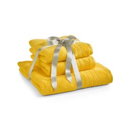 w&auml;schepur Handtuch W&Auml;SCHEPUR Gr. 1, gelb, B:50cm L:100cm, 100% Baumwolle, Handt&uuml;cher