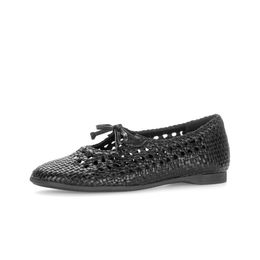 Ballerina Gabor "Eleganter Ballerina", Damen, Gr. 35,5, schwarz, Schuhe Ballerina