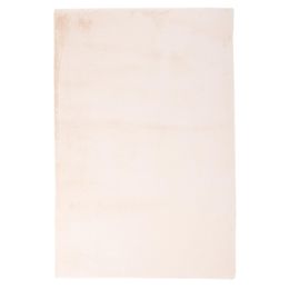 Teppich Kayoom "Chaplin 545", creme, B:120cm H:22mm L:170cm, Polyester, Teppiche, Teppich, Kurzflor, Modernes Muster, Uni, Fu&szlig;bodenheizungsgeeignet, Wohnzimmer
