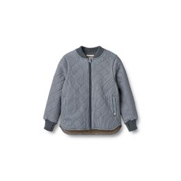 Allwetterjacke Wheat "Wheat Thermo Jacket Benni", Jungen, Gr. 128, ink stripe, 100% Polyester, mehrfarbig, normal, amerikanischer Ausschnitt, Jacken, atmungsaktiv