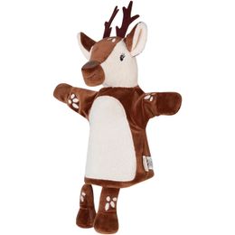 Handpuppe Sterntaler "Reh", braun (lehmbraun), Puppen, Kinder, Flauschstoff