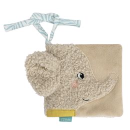 babyFEHN Stoffbuch FEHN "FredErik, Elefant", grau, Lernspielzeug, KinderB:12cm H:12cm, B:12cm H:12cm