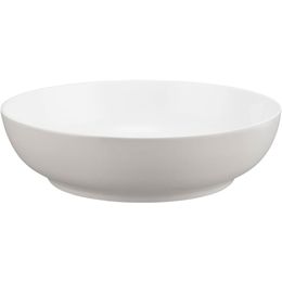Sch&uuml;ssel Seltmann Weiden "Liberty Pure Colors", new grau, H:6,8cm &Oslash;:25,4cm, Porzellan, Sch&uuml;sseln, Sch&uuml;ssel, Schale, Bowl