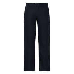 Leinenhose Casual Friday "Leinenhose CFPandrup", Herren, Gr. 38/32, L&auml;nge 32, schwarz (schwarz beauty), Obermaterial: 100% Leinen LI., Hosen