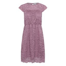 Midikleid Kaffe "Kleid KAanna", Damen, Gr. S, N-Gr, rosa (wistful mauve), Obermaterial: 92% Polyamid PA. 8% Elasthan EL., Kleider Midikleid